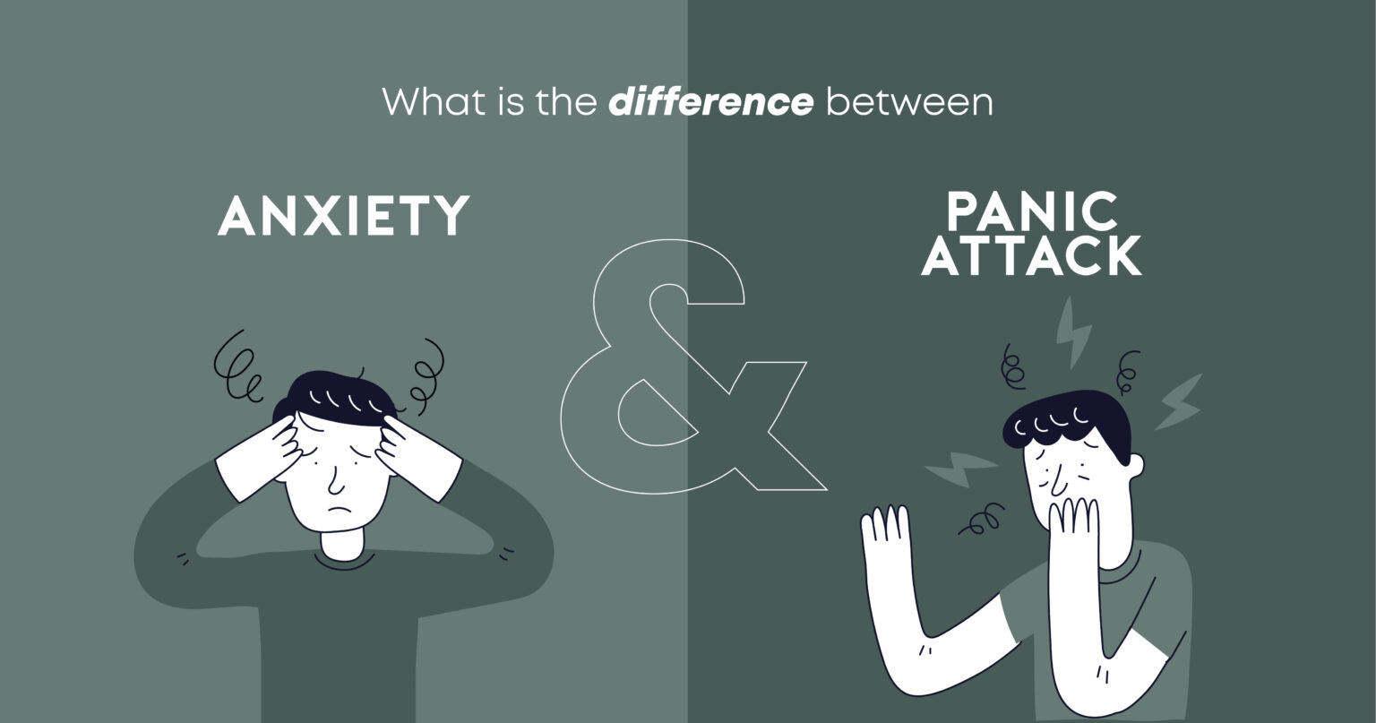 Difference Between Anxiety and Panic Attacks
